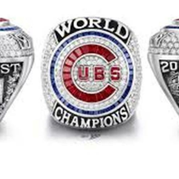 Accessories | New Chicago Cubs 216 Champs Zobrist Ring | Poshmark